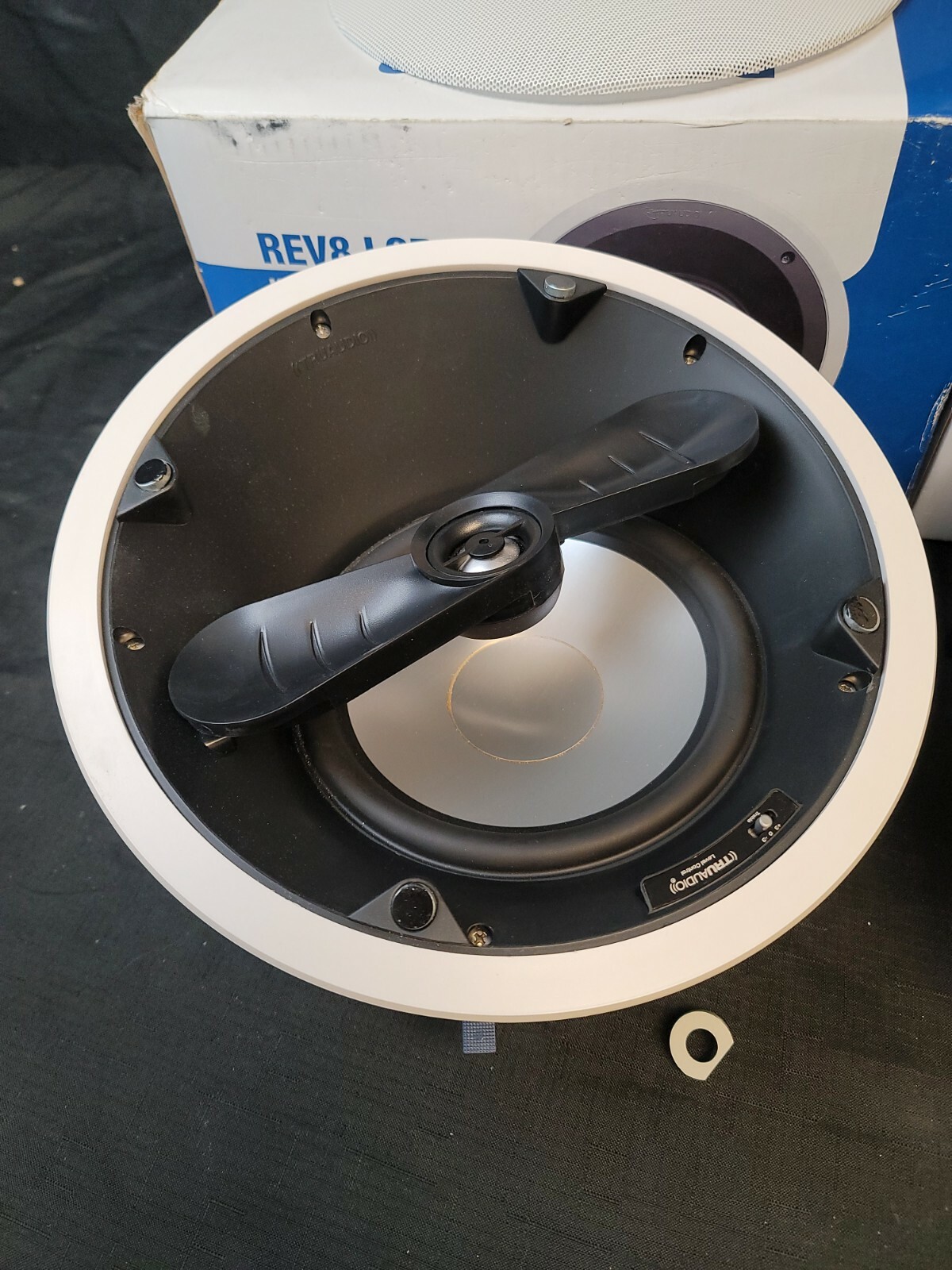 Pair TruAudio REV8-LCR.2 Speaker 8" Revolve Series In Ceiling Home ...