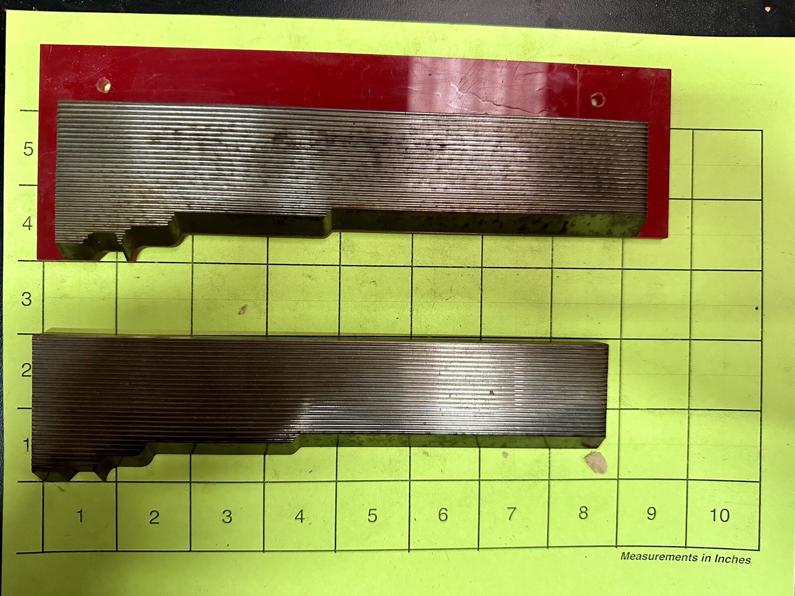 5/16 Corrugated High Speed Steel Molding Knives - Base Board Profile | eBay