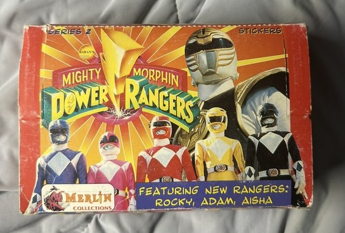 1994 Merlin Mighty Morphin Power Rangers Sticker Packs Series 2 Entire ...