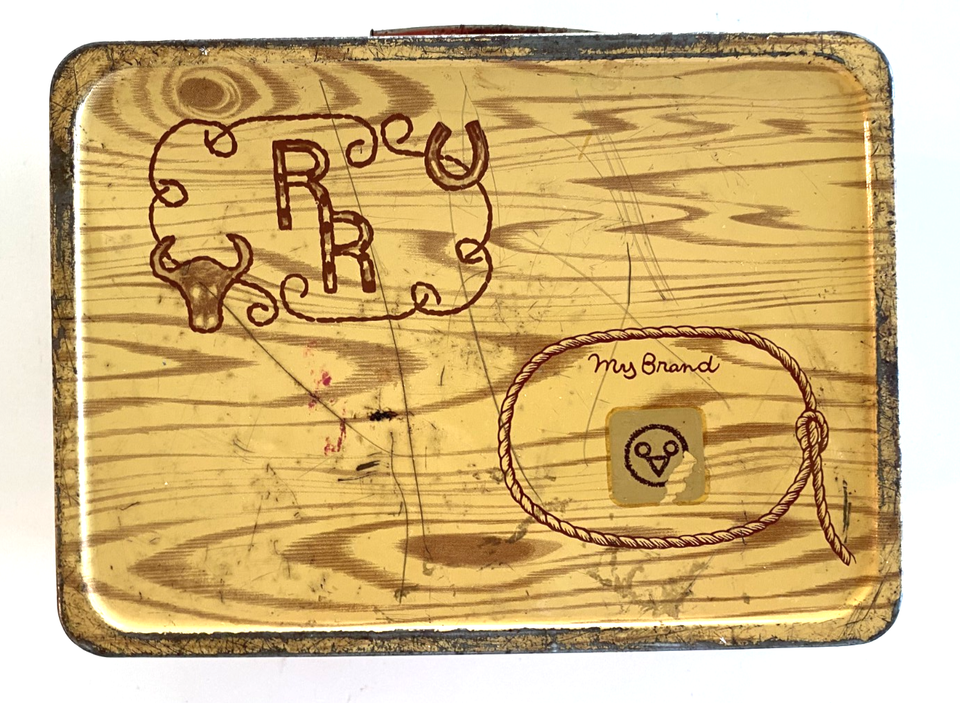 Vintage 1950s Roy Rogers and Dale Evans Double R Bar Ranch Lunch Box ...