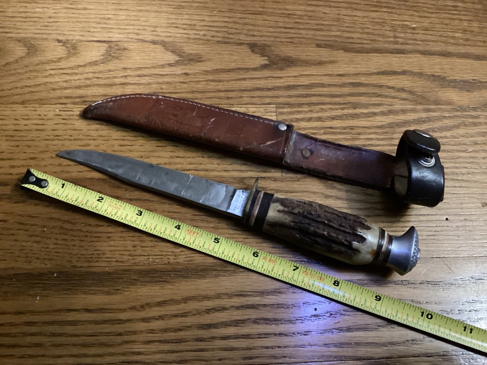 Vintage Solingen Edge Brand Hunting Knife 464 with Sheath Germany. | eBay