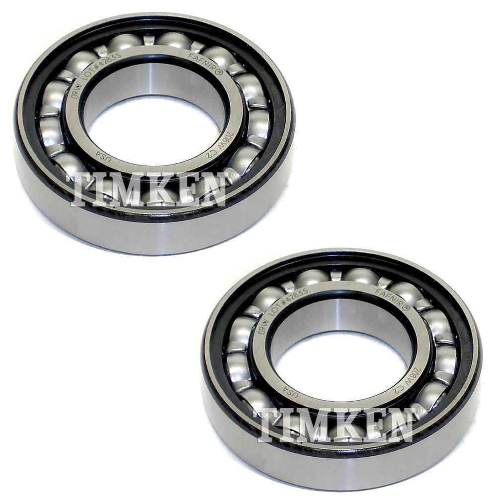 Timken Set of 2 Rear Inner Wheel Bearings For VW Vanagon 4WD 1986-1991 ...
