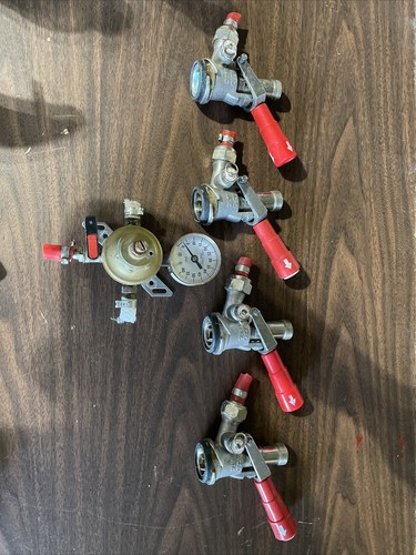 LOT OF 4 Beer Keg Coupler Tap Systems "U" Guinness Micro Matic Metal ...