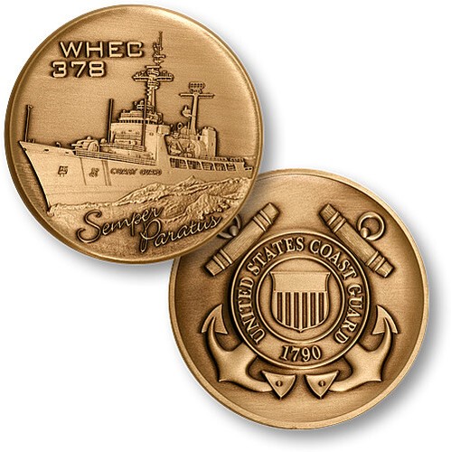 COAST GUARD WHEC-378 HIGH ENDURANCE CUTTER 1.75" CHALLENGE COIN | eBay
