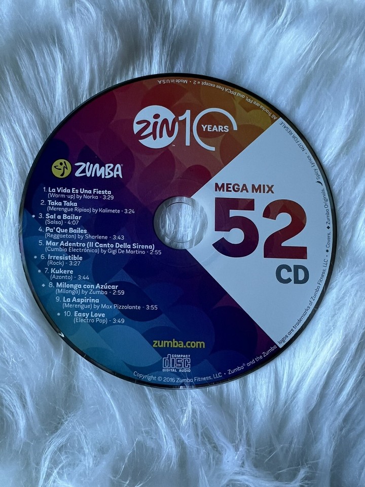 Zin Zumba Instructor Network: CD & DVD Combo Includes Mega Mix CD ...