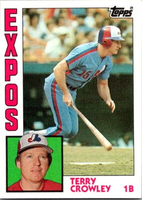 1984 Topps #732 Terry Crowley | eBay
