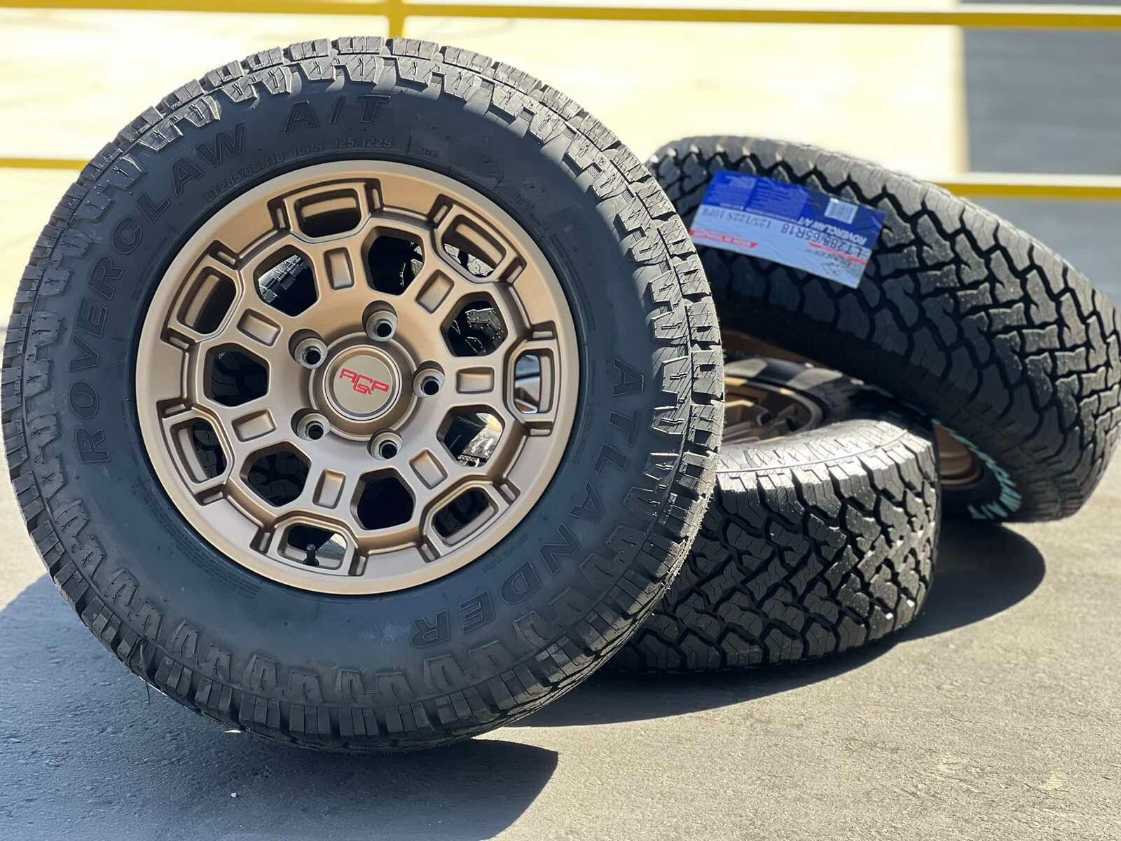 18" Wheels 275/65R18 Tires Rims 5x150 2007-2021 Toyota Tundra Sequoia ...