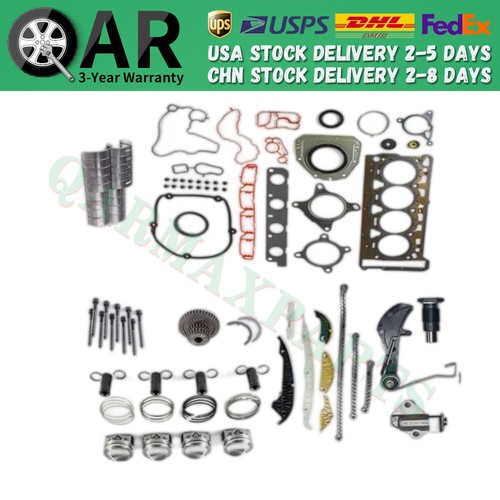 1.8T Engine Rebuild Overhaul Kit CDAA CDHA DHB Φ23mm For VW Passat AUDI ...