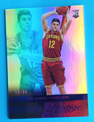 2014-15 PANINI PRESTIGE JOE HARRIS #188 PARALLEL #33/99 CLEVELAND ...