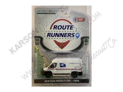 CHASE 2019 RAM ProMaster 2500 Cargo Van USPS 1:64 Scale Model ...