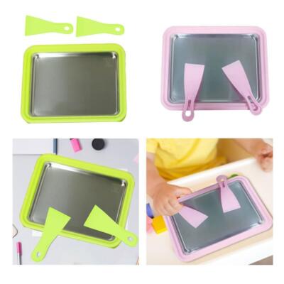 Instant Ice Cream Maker DIY Cold Pan Plate for Slushies Soft Serve ...