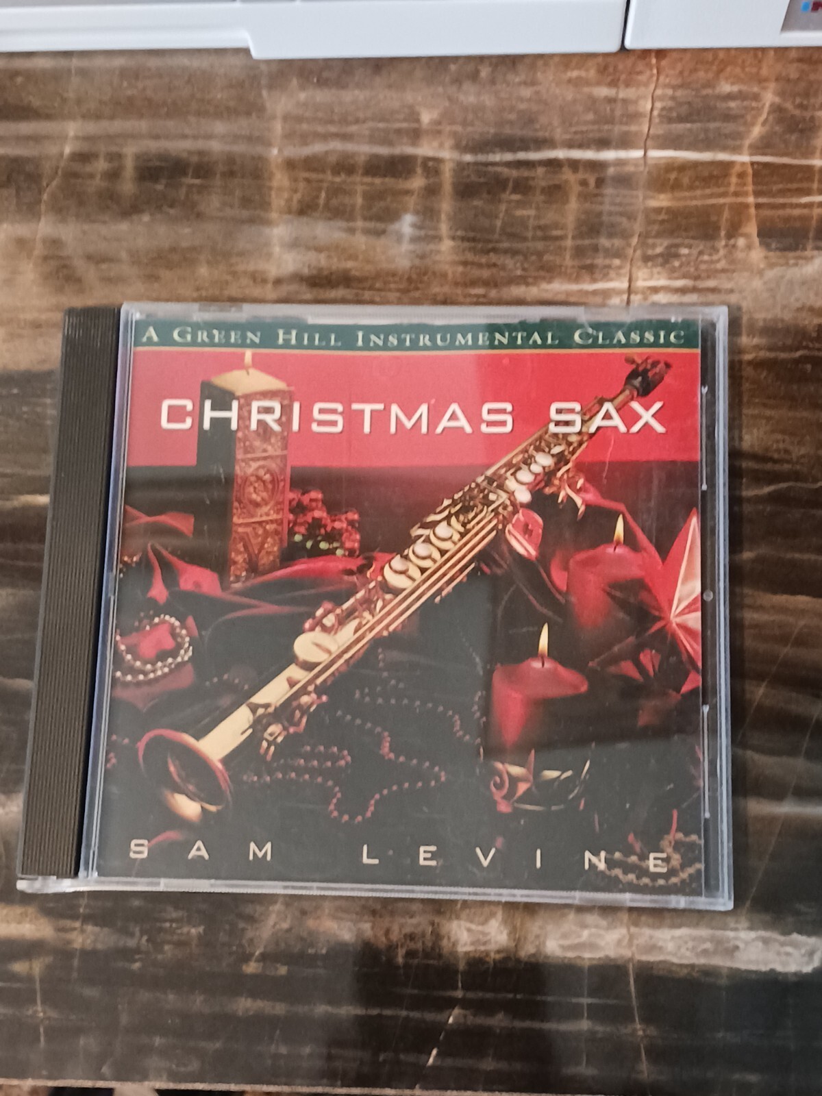 SAM LEVINE CHRISTMAS SAX GREEN HILL INSTRUMENTAL CD DISC Only-NO Case ...