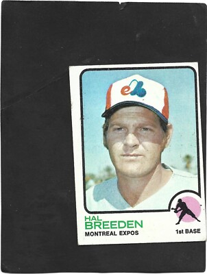 1973 Topps MLB # 173 Hal Breeden | eBay