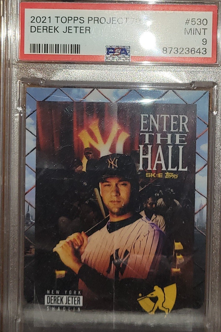2021 Topps Project 70 - DJ Skee 2021 Topps Baseball #530 Derek Jeter ...