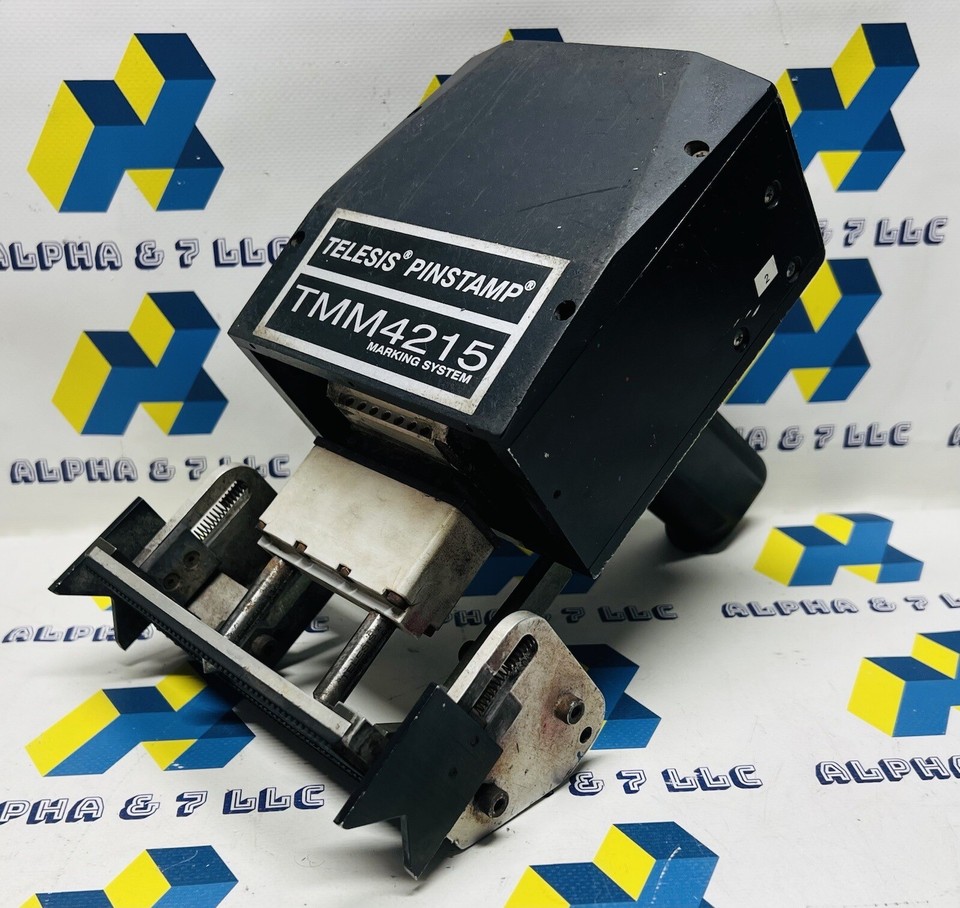 Telesis TMM4215 Pinstamp Dual Pin Marking System | eBay