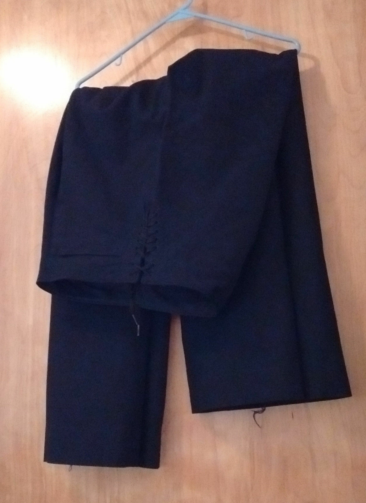 US Navy Men's dress blue uniform 40L/31L cracker jacks AT3 vintage 80's ...