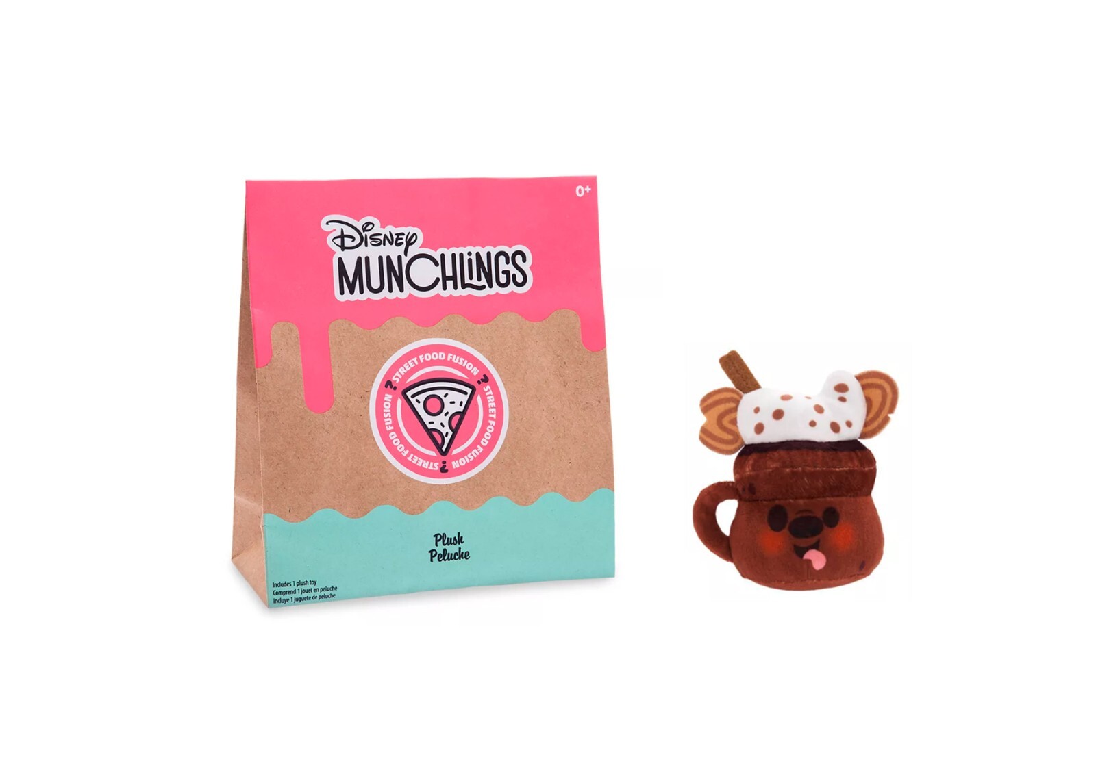 Disney Munchlings Street Food Fusion Mystery Stuffed Mini Plush DANTE ...