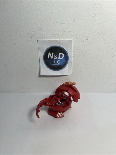 Bakugan Battle Brawlers Gundalian Invaders Red Pyrus Naga 660G Rare ...