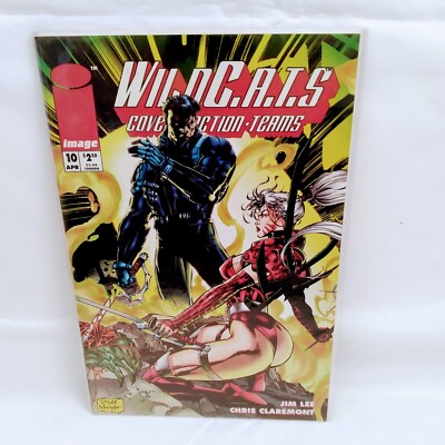 1994 Image Comics #10 April Wild C.A.T.S Convert Action Team Jim Lee ...