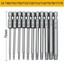 Security Torx Bit Set Quick Change connect impact driver drill Tamper ...