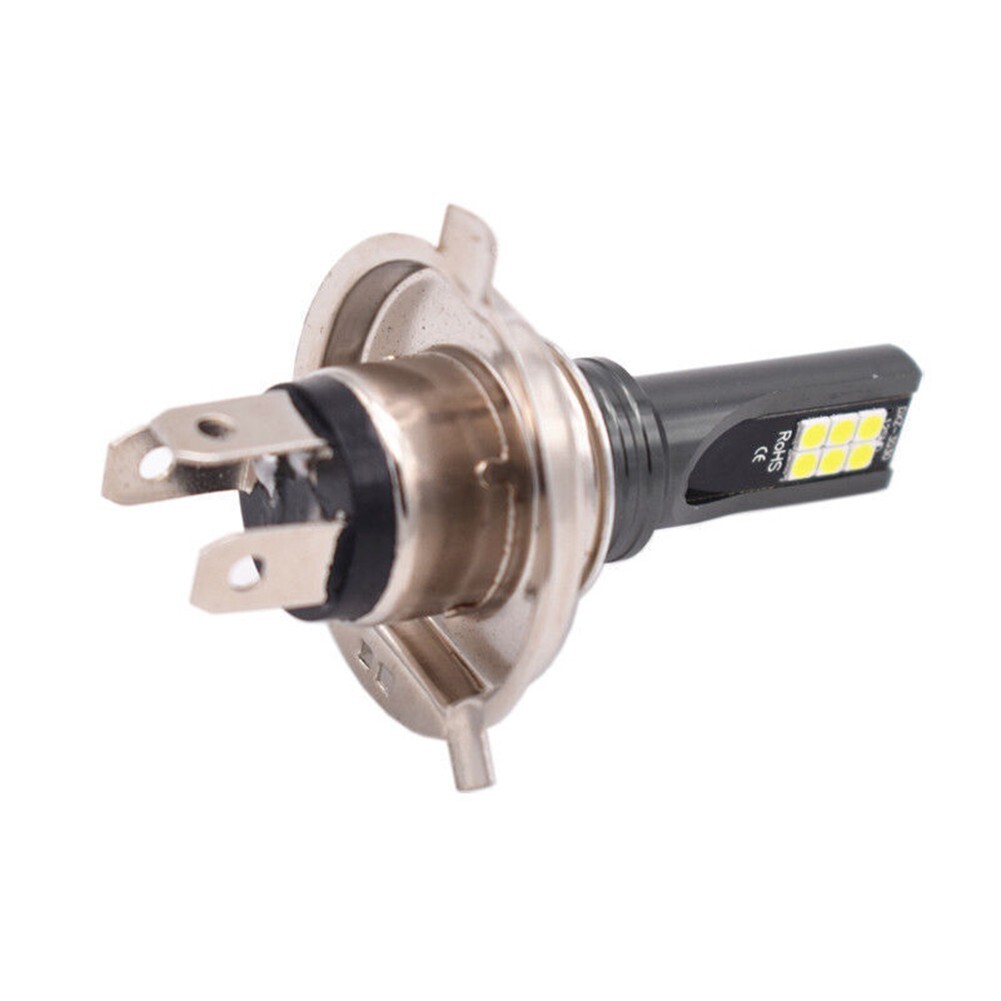 Stunning Golden Yellow Light with 2PCS H4 9003 HB2 LED Headlight Bulbs ...