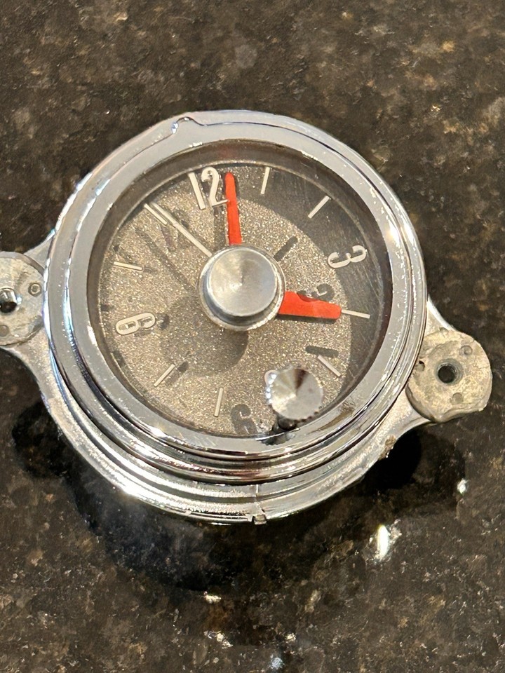 Shelby Cobra 289 Cobra 427 Cobra Ford Galaxie Clock W/Chrome Bezel. | eBay