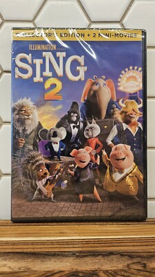 Sing 2 (DVD, 2021) Family DVD Set Collector’s Edition + 2 Mini-Movies ...