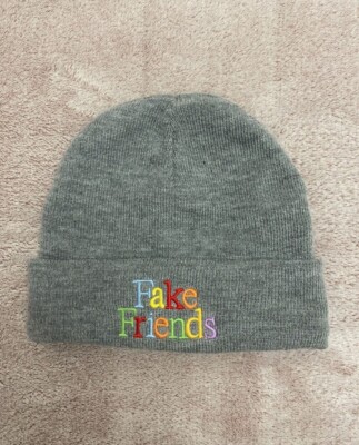 KITH Fake Friends Beanie Hat - Heather Gray OS. FINAL PRICE. AUTHENTIC ...