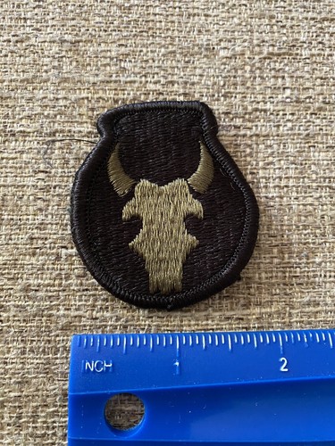 US Army 34th Infantry Division Patch Red Bull Subdued INV7127 | eBay