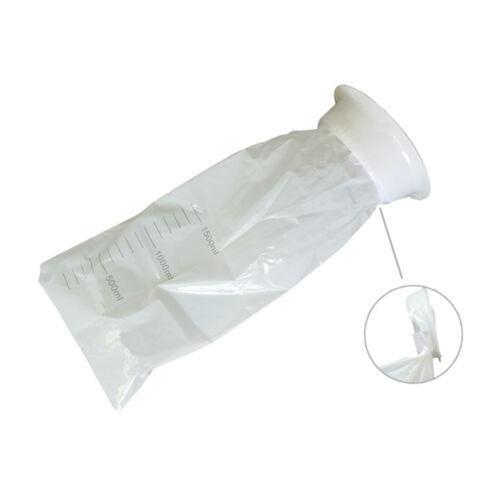 FDA Approved 1500ml Vomiting Bags - 20 Pack Instant Clean Up Nausea ...