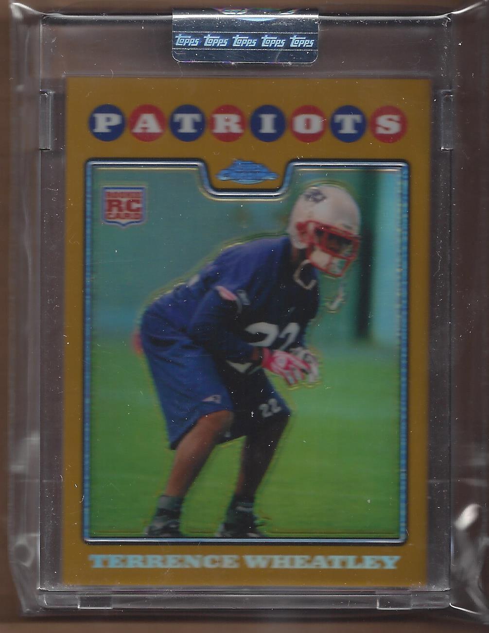 2008 Topps Chrome Gold Refractors #TC240 Terrence Wheatley /199 - NM-MT ...