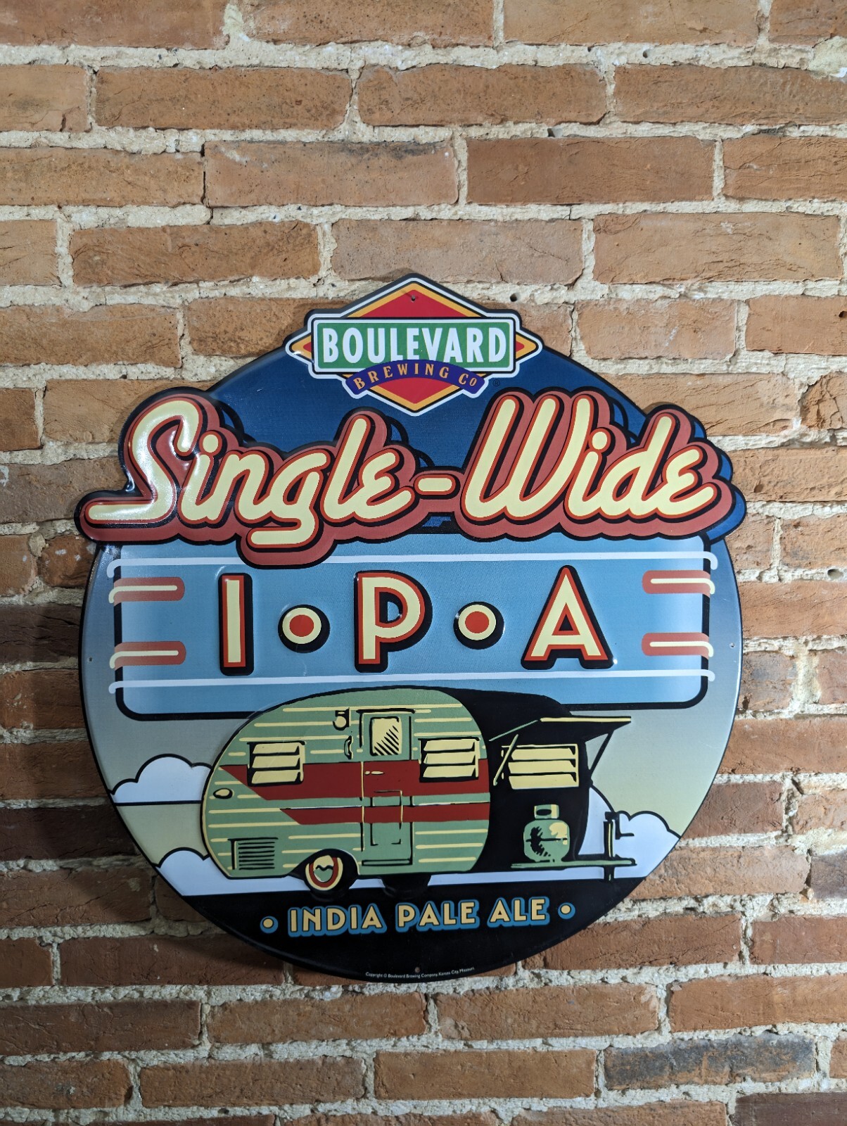 BOULEVARD BREWING SINGLE WIDE IPA TIN SIGN 24" X 24" | eBay