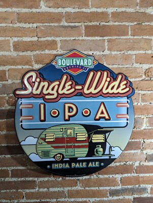 BOULEVARD BREWING SINGLE WIDE IPA TIN SIGN 24" X 24" | eBay