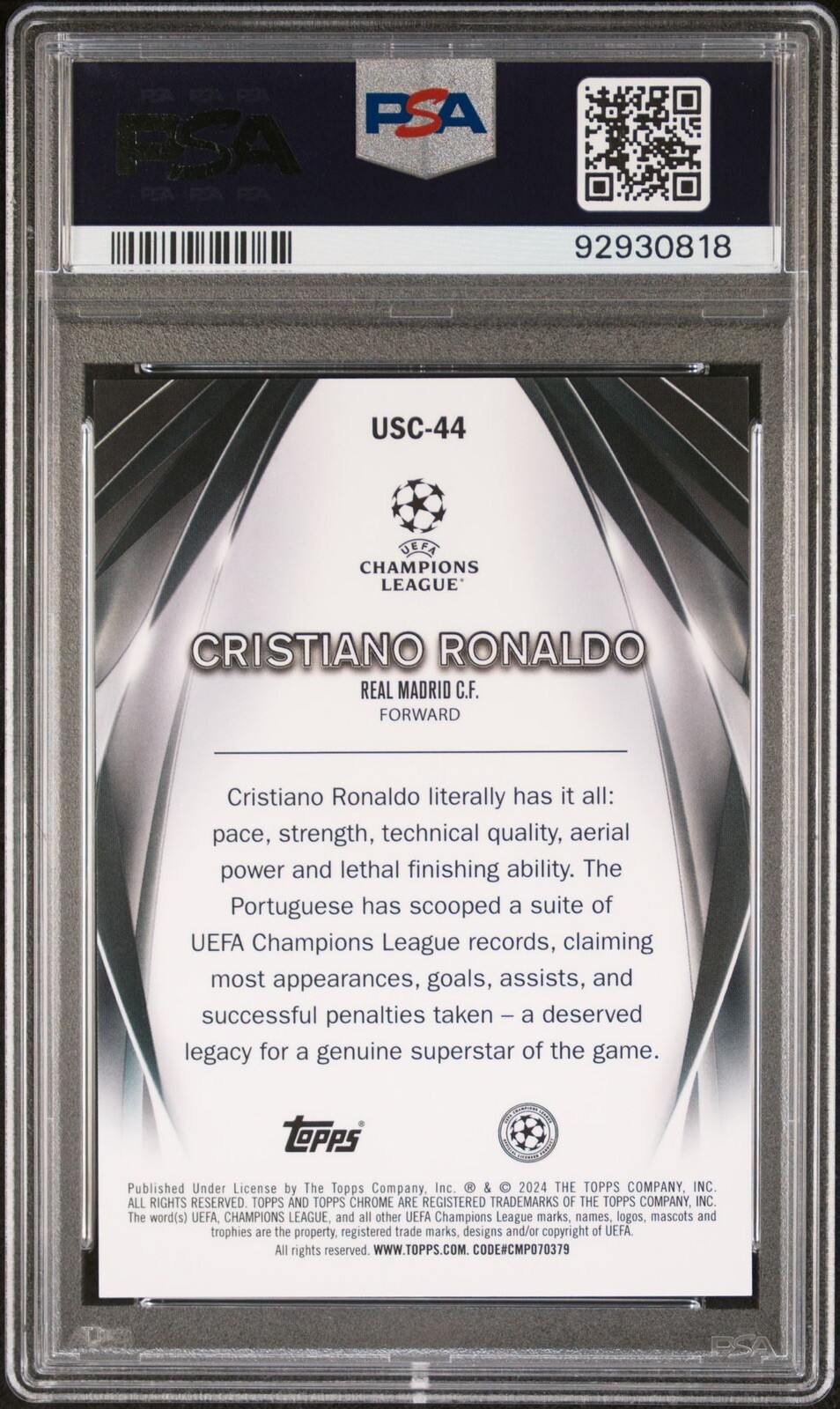 2023-24 Topps UEFA Club Competitions - Ultimate Stage Gold #USC-43 ...