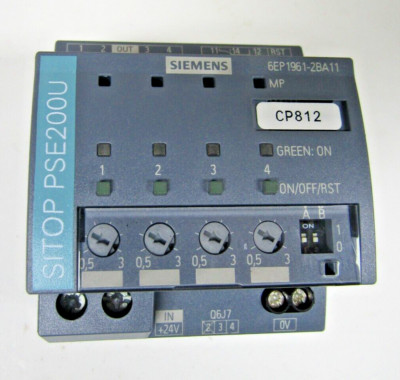 🔥SIEMENS SITOP PSE200U SELECTIVITY MODULE 24VDC 6EP 1961-2BA11 | eBay