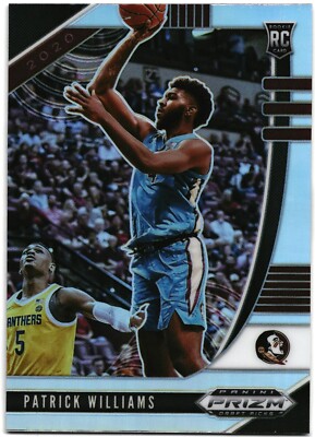 2020-21 Prizm Draft Picks Patrick Williams Rookie Silver Florida State ...