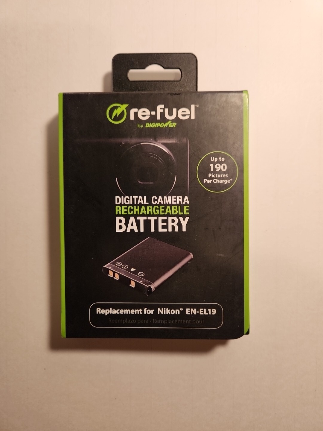 DIGIPOWER RF-NKL12 Rechargeable Battery Replacement for Nikon EN-EL19 ...