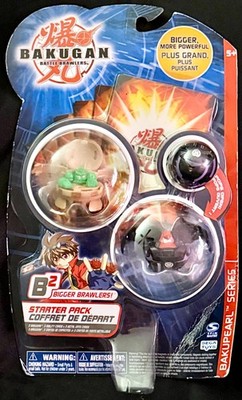 2008 Bakugan B2 Bakupearl Starter Pack DARKUS SUBTERRA HAMMER GOREM ...