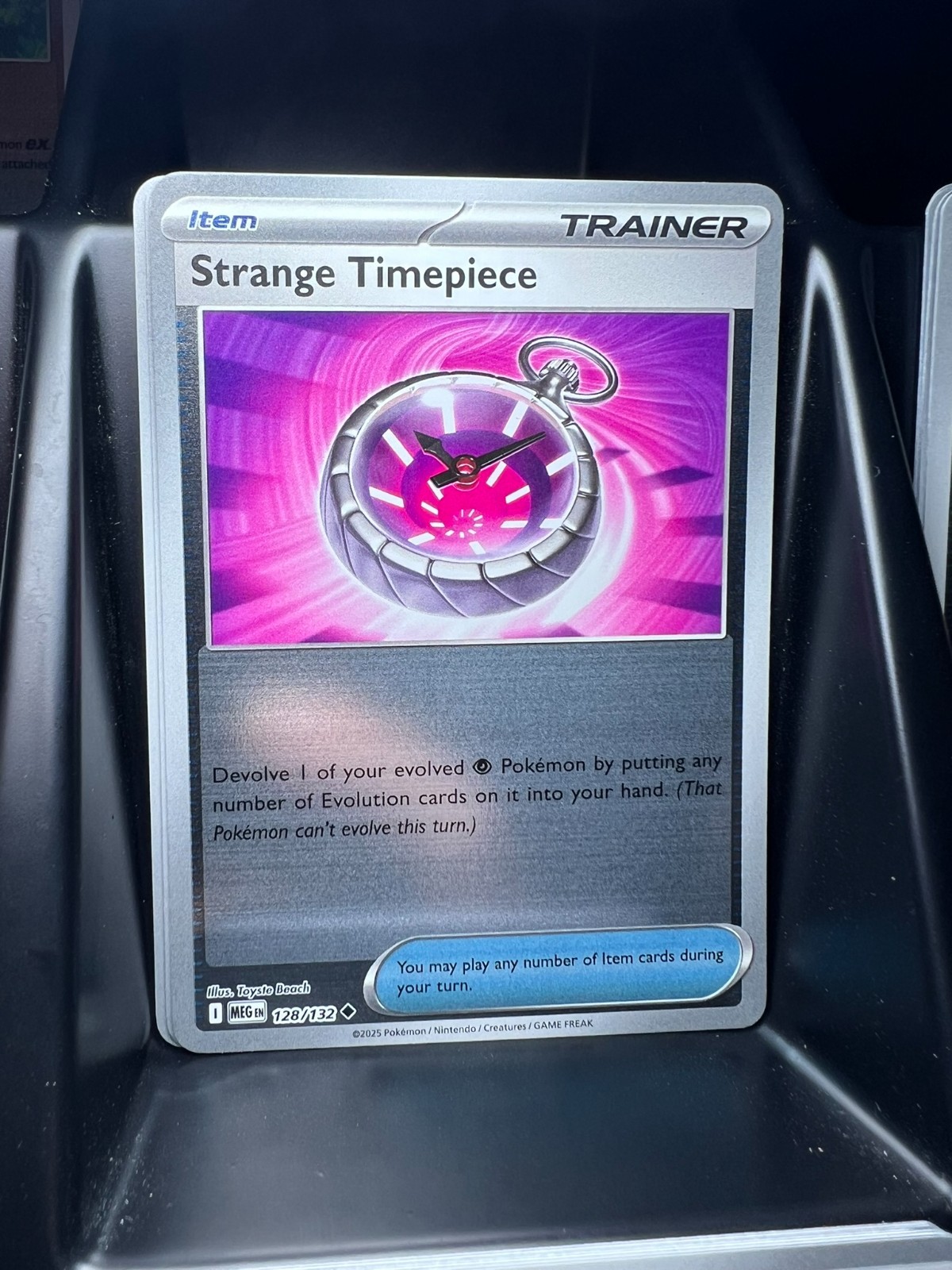 Strange Timepiece 128/132 Me01: Mega Evolution Reverse Holo | eBay