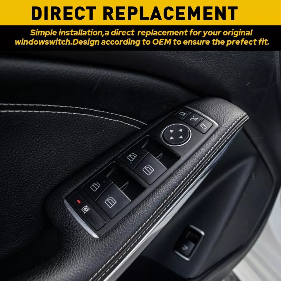 1669054400 Master Power Window Door Switch Fit 2013-2015 Mercedes-Benz ...