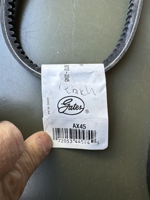 Gates AX45 TRI-POWER® V-Belt A Section, 1 Band, 1/2" X 5/16", notch | eBay