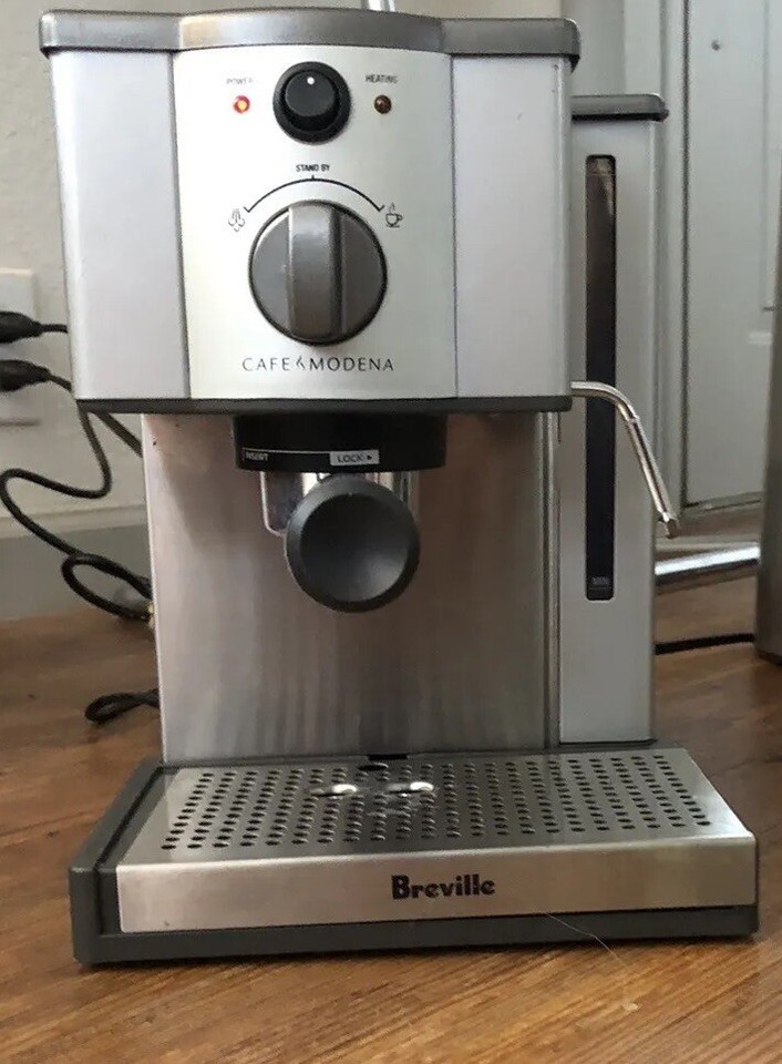 Breville Cafe Modena ESP6SXL Espresso Machine and Cruz Espresso Bean ...