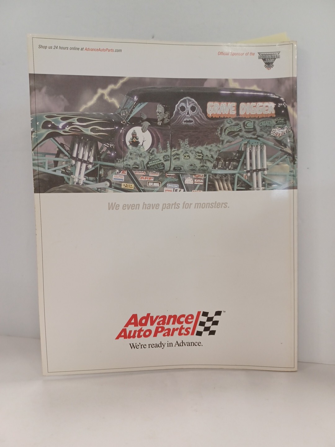 2004 MONSTER JAM Official Souvenir YEARBOOK Hot Rod 7 AUTOGRAPHS Signed ...