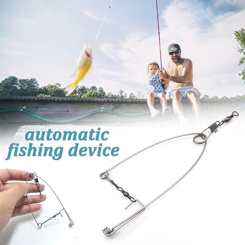 Perfect Your Fishing Skills with our Automatic Spring Loaded Hook ...
