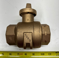 Ford Brass Curb Stop or Meter Valve 1" CTS Valves for sale online | eBay