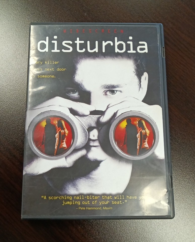 Disturbia (DVD, 2007) Shia Labeouf Used Nice Shape Fast Shipping Movie ...