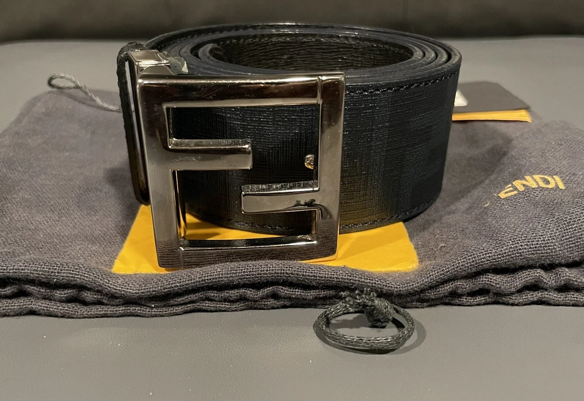 Blue Fendi Belt