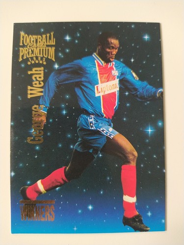 George WEAH - PANINI FOOTBALL CARDS PREMIUM 1994- WINNERS #W43 ...