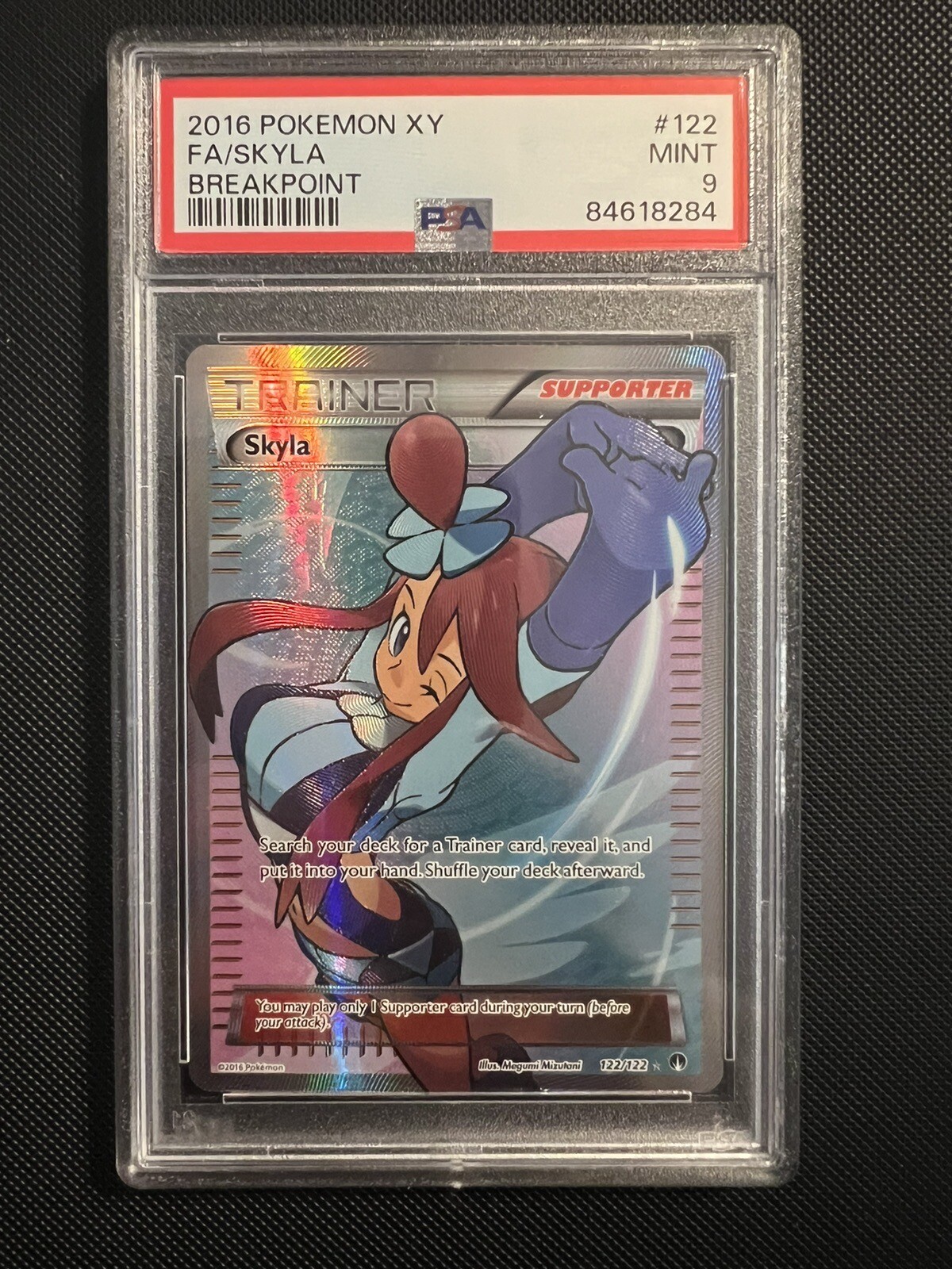 Pokemon XY Breakpoint Skyla Full Art 122/122 PSA 9 MINT | eBay