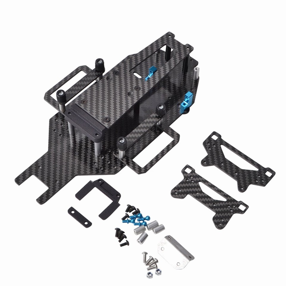 Carbon Chassis Kit for Tamiya TA02/TA02W/TA02S/TA02SW/TA02T | eBay